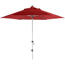 Doppler Sonnenschirm Expert Auto Tilt 280 Bordeaux/Silberfarben