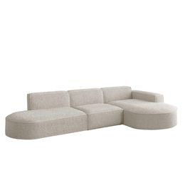 Fun M&ouml;bel ECKSOFA Ottomane Palma Ascot Bukla