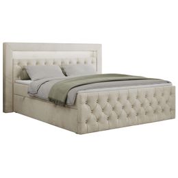 BOXBETT GOLD-9 LED 120/200 Beige Velvet - H3