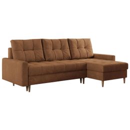ECKSOFA Colin Struktur Orange