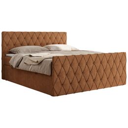 BOXBETT MIREN DUO 120/200 - Orange Strukture - H4