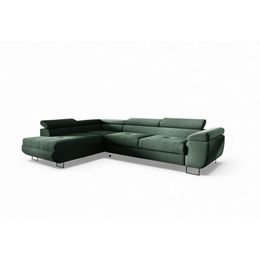 Fun M&ouml;bel ECKSOFA Declan Mit Schlaffunktion