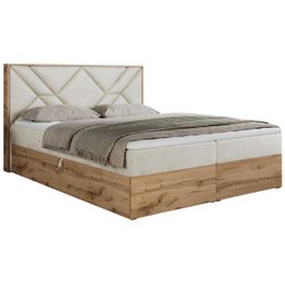 BOXBETT GUNAR - 120/200 Beige Velvet - H4