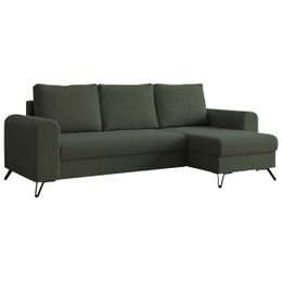 ECKSOFA Hugo Boucle Gr&uuml;n