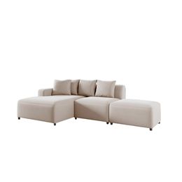 Fun M&ouml;bel ECKSOFA Megan Xs In Stoff Salvador