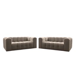 Fun M&ouml;bel SOFASET Solvie 2-2 In Tiffani