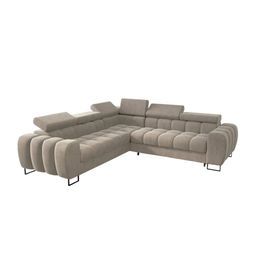 Fun M&ouml;bel ECKSOFA Bastien Mit Schlaffunktion