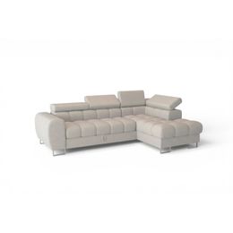 Fun M&ouml;bel ECKSOFA Bastien Mit Schlaffunktion