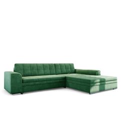 Fun M&ouml;bel ECKSOFA Lusaka Mit Schlaffunktion