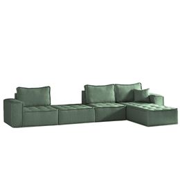 Fun M&ouml;bel ECKSOFA Sande Xl In Raven