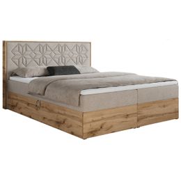 BOXBETT NESSI - 120/200 Beige Struktur - H3