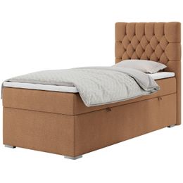 BOXBETT PERA 90/200 Orange Struktur - H3 - Rechts Seite