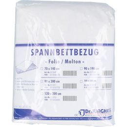 Dr. JUNGHANS Molton Spannbettbezug 90x190 cm m.Folie 1 St