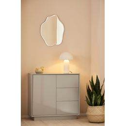 Sideboard HOMSY BY ANA JOHNSON "Storvia", kaschmir, B:85cm H:80cm T:40cm, Sideboards, Sideboard, seidenmatte Lackierung, ger&auml;uschlose Soft-Close-Schubladen, B 85 cm