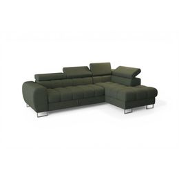 Fun M&ouml;bel ECKSOFA Bastien Mit Schlaffunktion