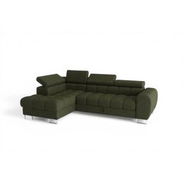 Fun M&ouml;bel ECKSOFA Bastien Mit Schlaffunktion