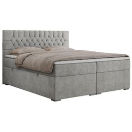 BOXBETT PERA 200/200 Hellgrau Struktur - H4