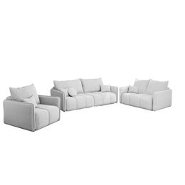 Fun M&ouml;bel SOFASET Morgano 3-2-1