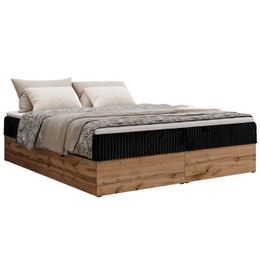 BOXBETT WOOD ZERO 200/200 - Schwarz Cord - H3 - Topper Visco