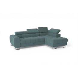 Fun M&ouml;bel ECKSOFA Bastien Mit Schlaffunktion