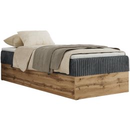 BOXBETT WOOD ZERO 90/200 - Grau Cord - H4 - Topper Visco