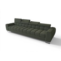 Fun M&ouml;bel SOFA 4-sitzer Bastien In Stoff Gemma