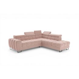 Fun M&ouml;bel ECKSOFA Bastien Max Mit Schlaffunktion