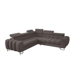Fun M&ouml;bel ECKSOFA Bastien Mit Schlaffunktion
