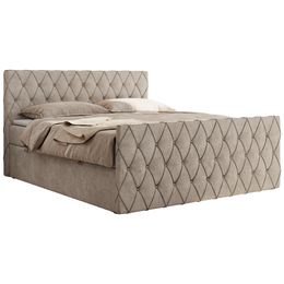 BOXBETT MIREN DUO 180/200 - Beige Strukture - H3