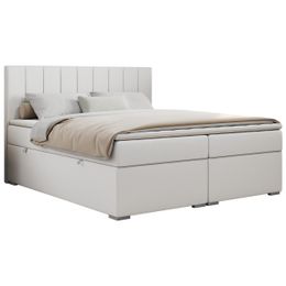 BOXBETT ALLY 200/200 Wei&szlig; Kunstleder - H3
