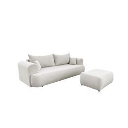 Fun M&ouml;bel SCHLAFSOFA Anike Inkl. Polsterhocker