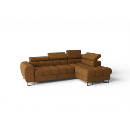 Fun M&ouml;bel ECKSOFA Bastien Mit Schlaffunktion