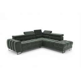 Fun M&ouml;bel ECKSOFA Bastien Max Mit Schlaffunktion