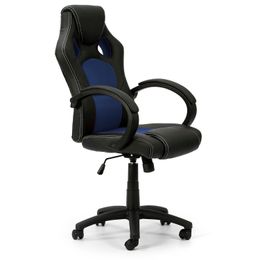 DREHSTUHL Hamilton Schwarz/Blau