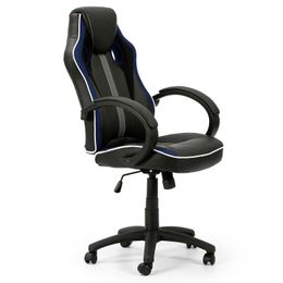 DREHSTUHL Formula Schwarz/Blau
