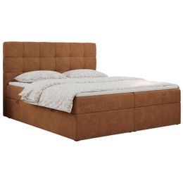 BOXBETT ERNI 120/200 - Orange Strukture - H4