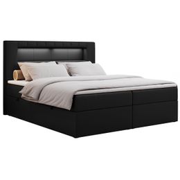 BOXBETT GOLD-5 LED 120/200 Schwarz Kunstleder - H4