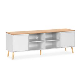 TV-ELEMENT Desi 2 t&uuml;ren Wei&szlig;