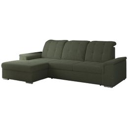 ECKSOFA MADRITO L - Gr&uuml;n Boucle - Links