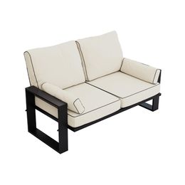 LOUNGESOFA Elba 2 Sitzer - Beige