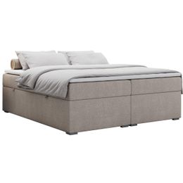BOXBETT BESS 160/200 Beige Struktur - H3