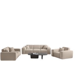 Fun M&ouml;bel SOFASET Celes Premium 3-2-1 In Opera