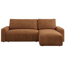 ECKSOFA ARGOS Orange Struktur