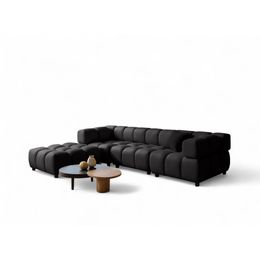 Fun M&ouml;bel SOFA 3-sitzer Und 1-polsterhocker Flow