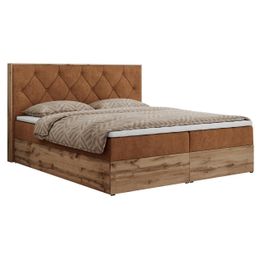 BOXBETT VENETO 200/200 Orange Struktur - H4