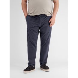 Chinohose Lerros "Chino in &Uuml;bergr&ouml;&szlig;en und ultra leichter, schnelltrocknender", Herren, Gr. 42, L&auml;nge 32, blau night, 54% Baumwolle, 43% Nylon, 3% Elasthan, Hosen Chinohose