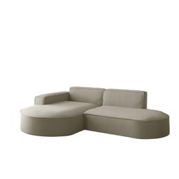 Fun M&ouml;bel ECKSOFA Palma Xs Ottomane Opera Velvet