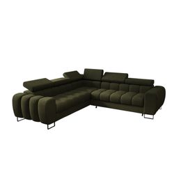 Fun M&ouml;bel ECKSOFA Bastien Mit Schlaffunktion