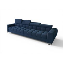 Fun M&ouml;bel SOFA 4-sitzer Bastien In Stoff Aragon