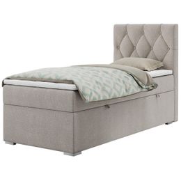 BOXBETT ALDA 90/200 Beige Struktur - H4 - Rechts Seite